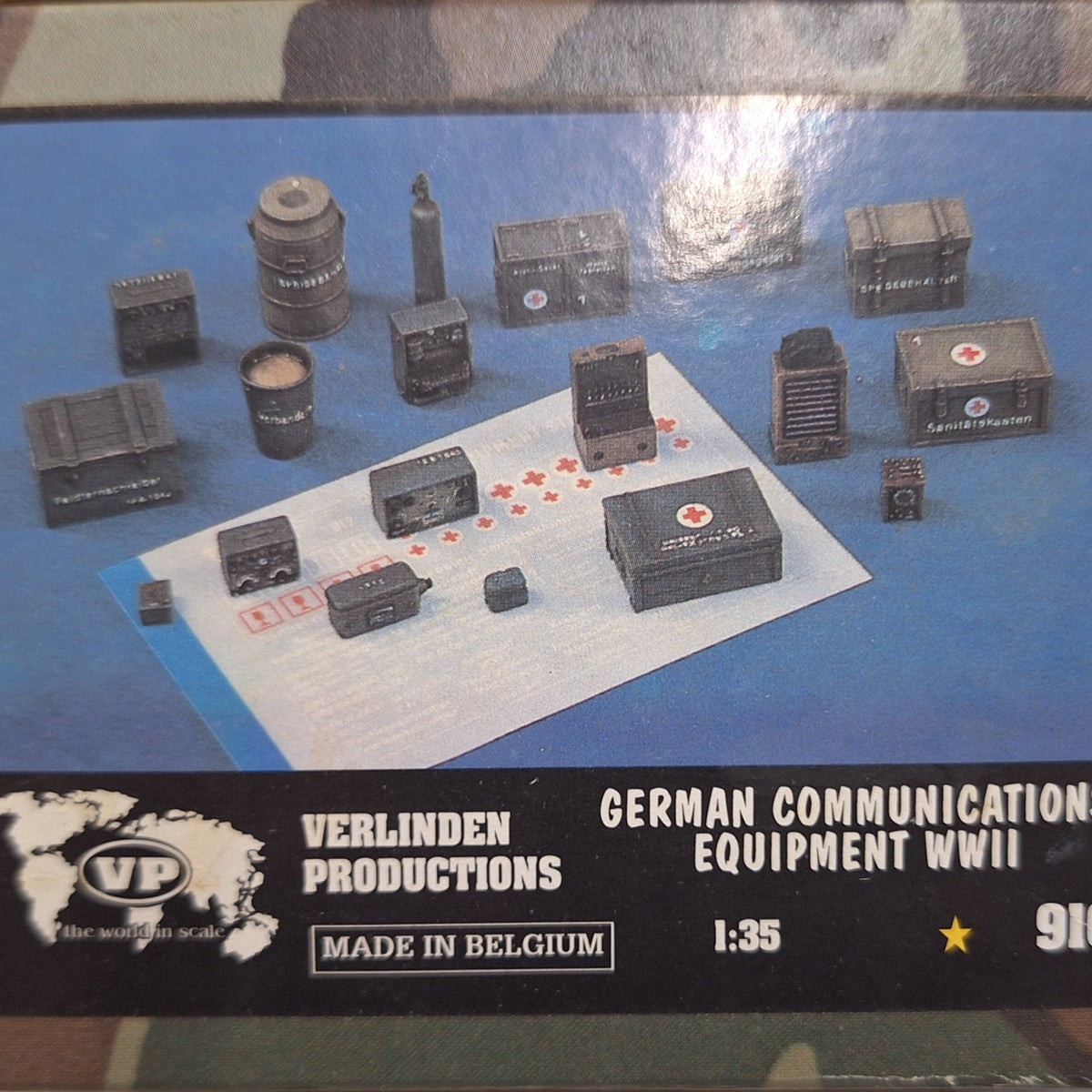VP 1:35 German Comms. Equip. WWII Resin Set – Frankton Model Shop