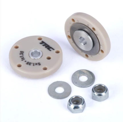TRC Valve shock pistons 5x1.35 + 1x1.35 Flat (O.D. 15.90mm/I.D. 2.6mm ...