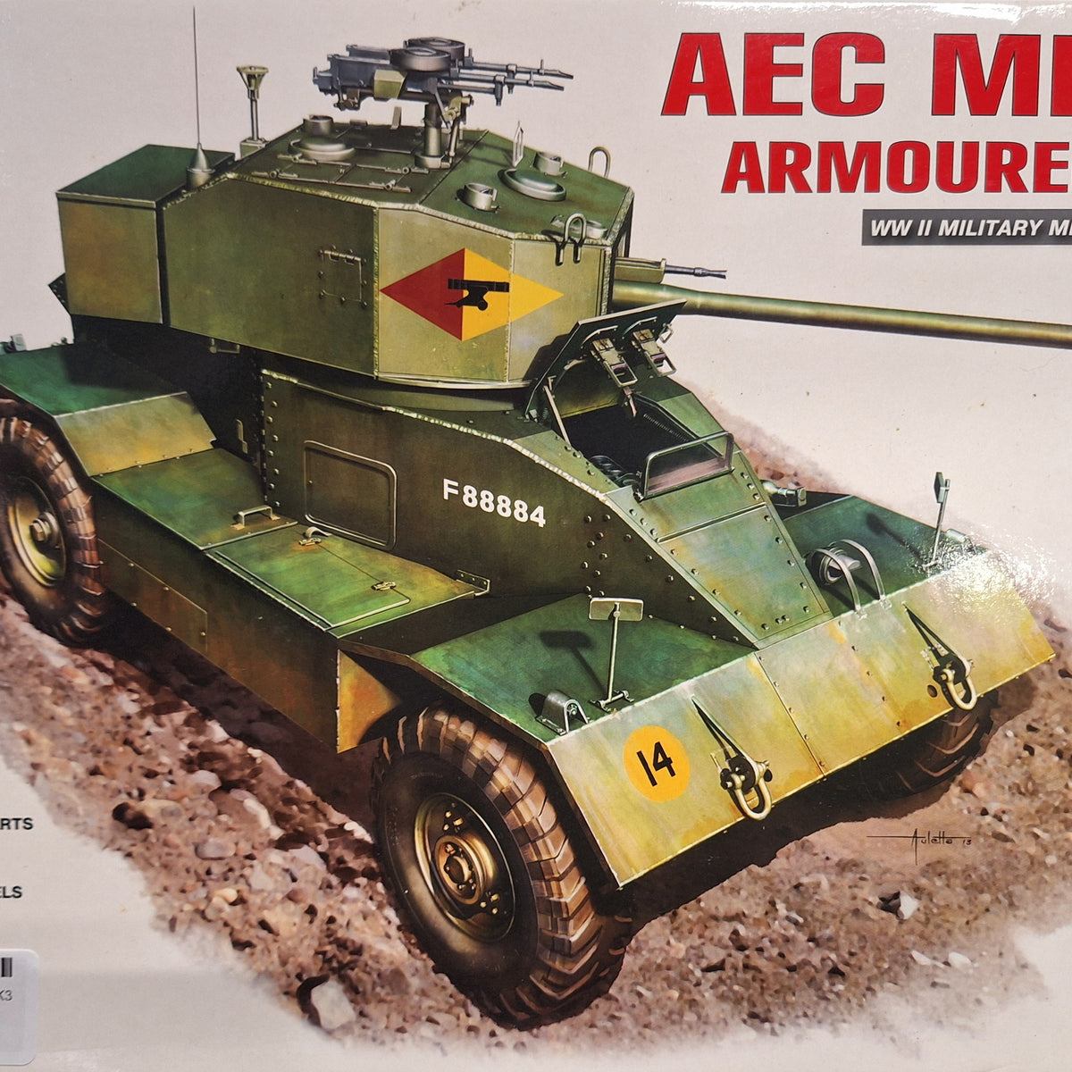 *Aged* Miniart 1:35 AEC MK3 Armoured Car (LW) – Frankton Model Shop