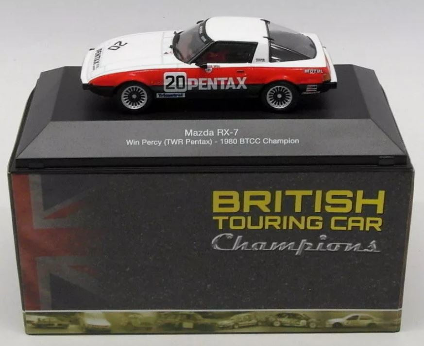 Atlas 1:43 Mazda RX-7 TWR Pentax 1980 BTCC Champion – Frankton Model Shop