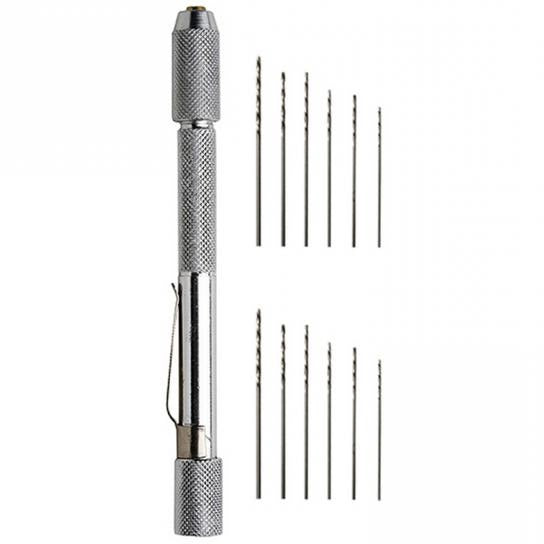 Excel Pin Vise w/12 drill bits – Frankton Model Shop