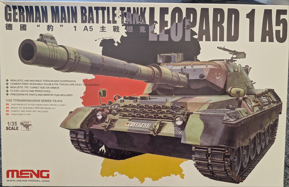 *Clearance* Meng 1:35 German Leopard 1 A5 MBT (LW) – Frankton Model Shop