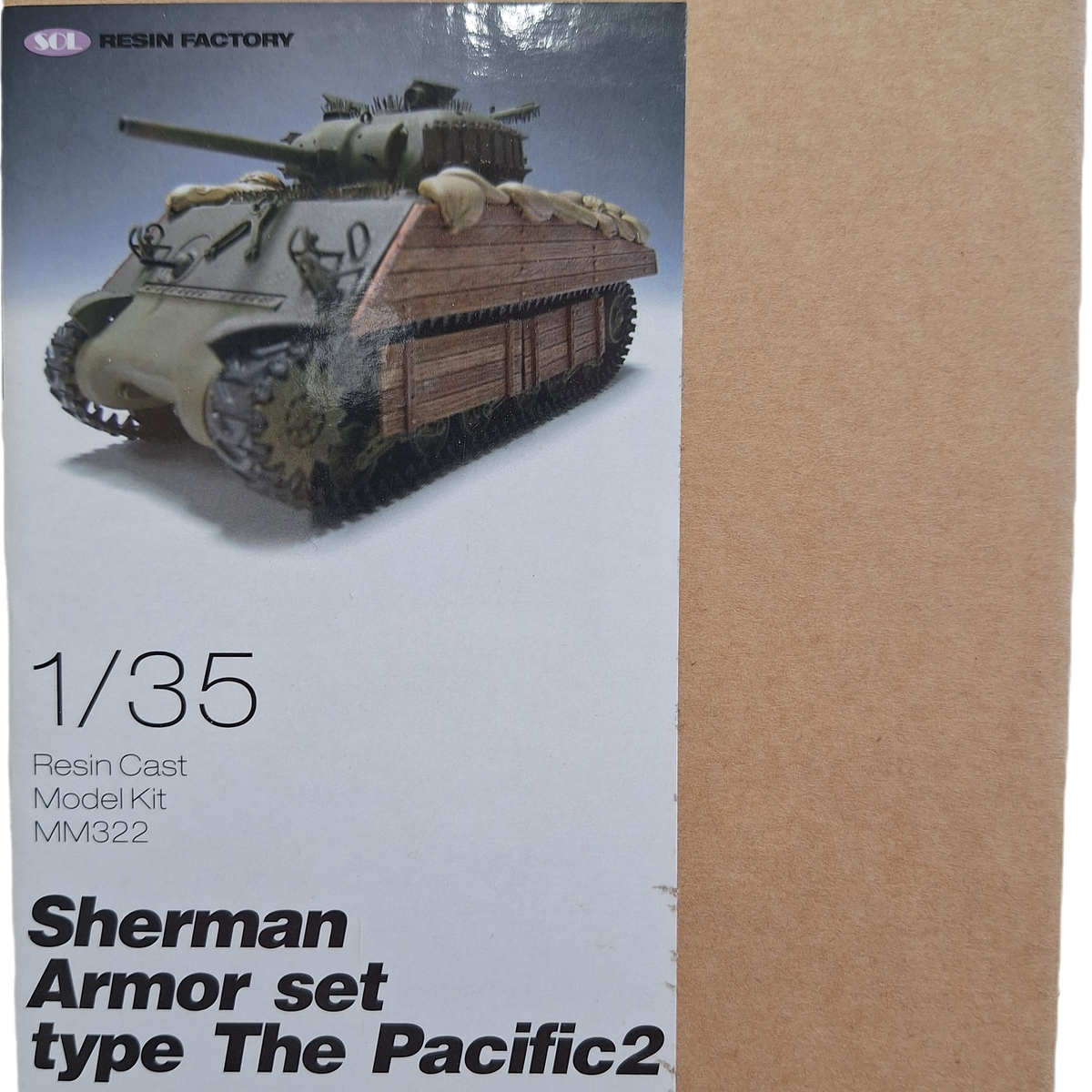 SOL 1:35 Sherman Armour Set Type The Pacific 2 Resin Conv. Set (LW ...