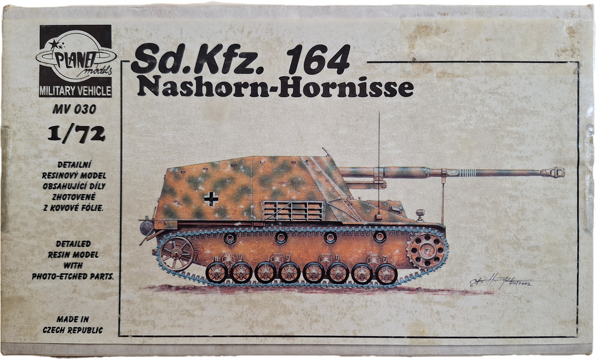 Planet 1:72 Sd.Kfz. 164 Nashorn-Hornisse (LW) – Frankton Model Shop