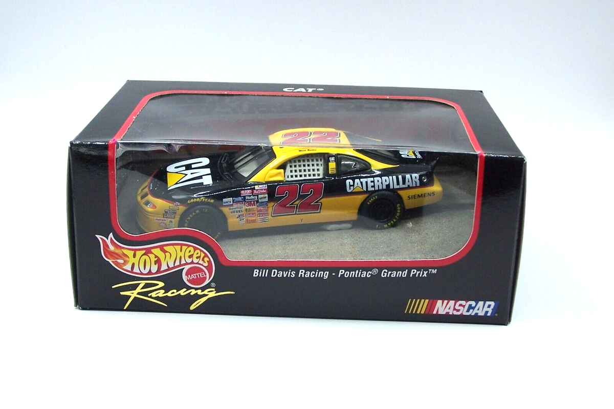 Hotwheels 1:43 Nascar 1990 Bill Davis Racing #22 Pontiac Grand Prix ...