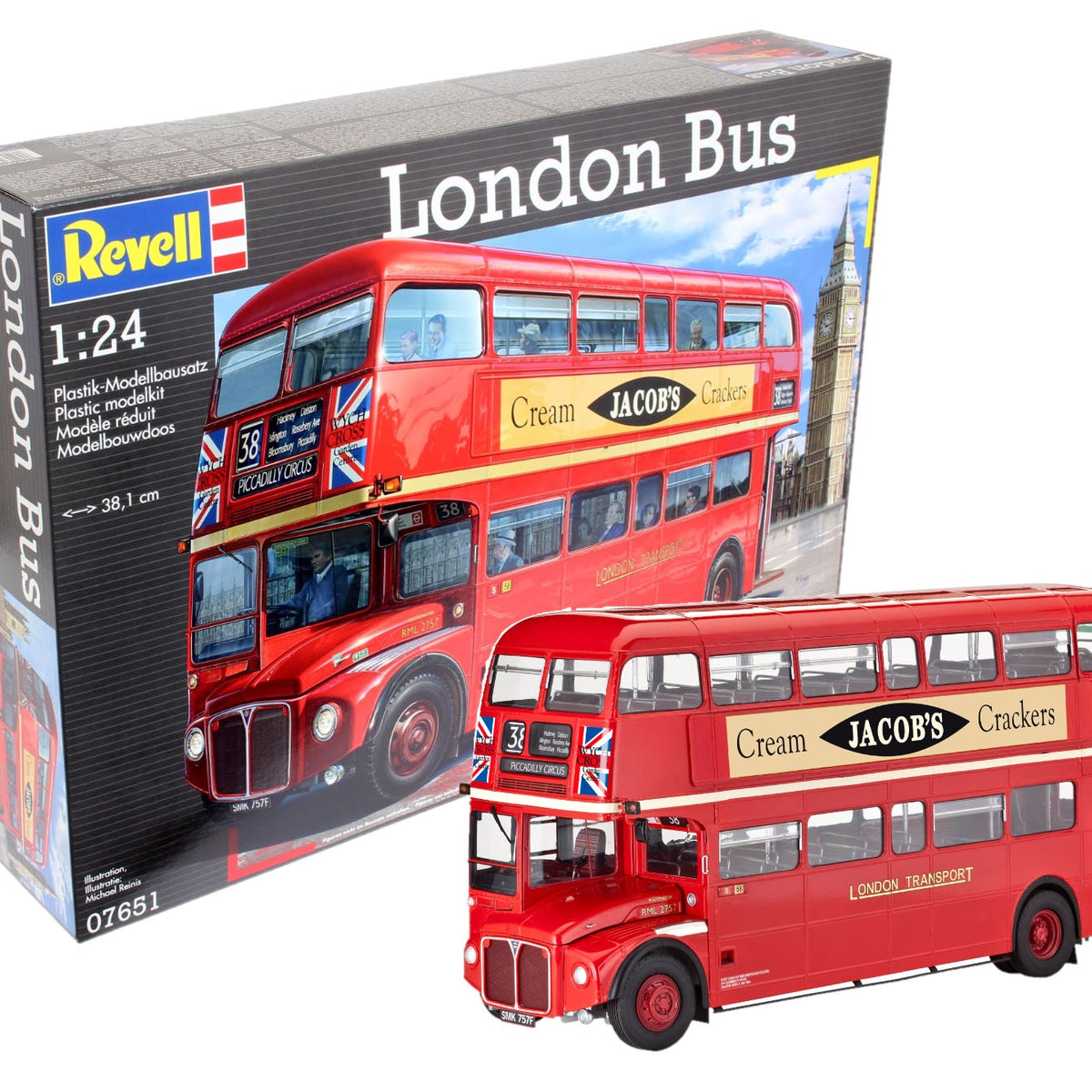 Revell 1:24 Platinum Edition London Bus – Frankton Model Shop