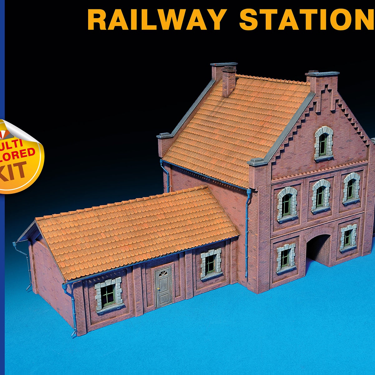 Miniart 1:72 Railway Station – Frankton Model Shop