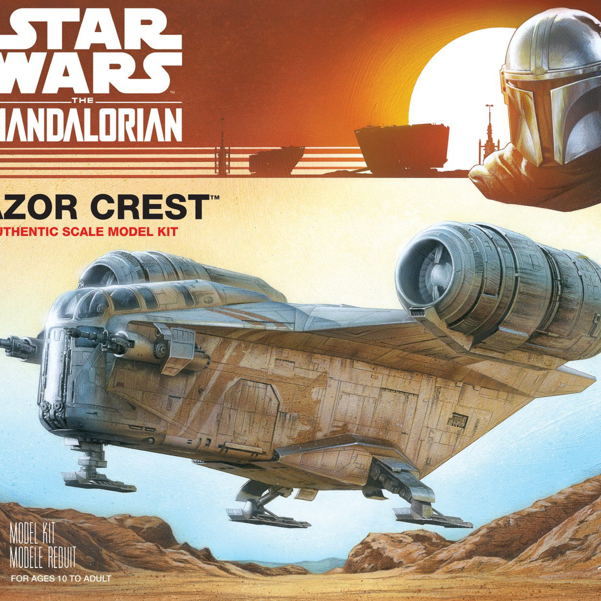AMT 1:72 Mandalorian Razor Crest – Frankton Model Shop