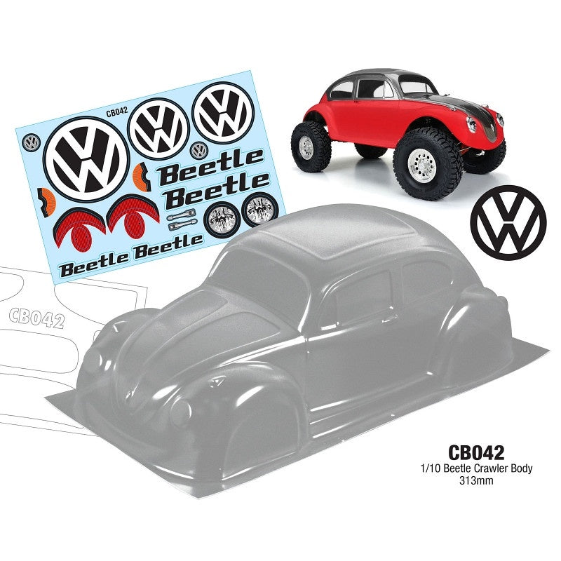 Team C 1:10 VW Beetle Crawler Body – Frankton Model Shop