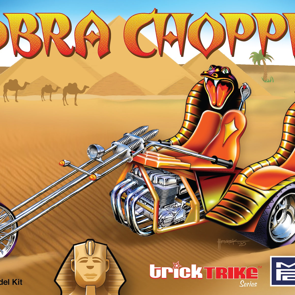 MPC 1:25 Cobra Chopper Trike – Frankton Model Shop