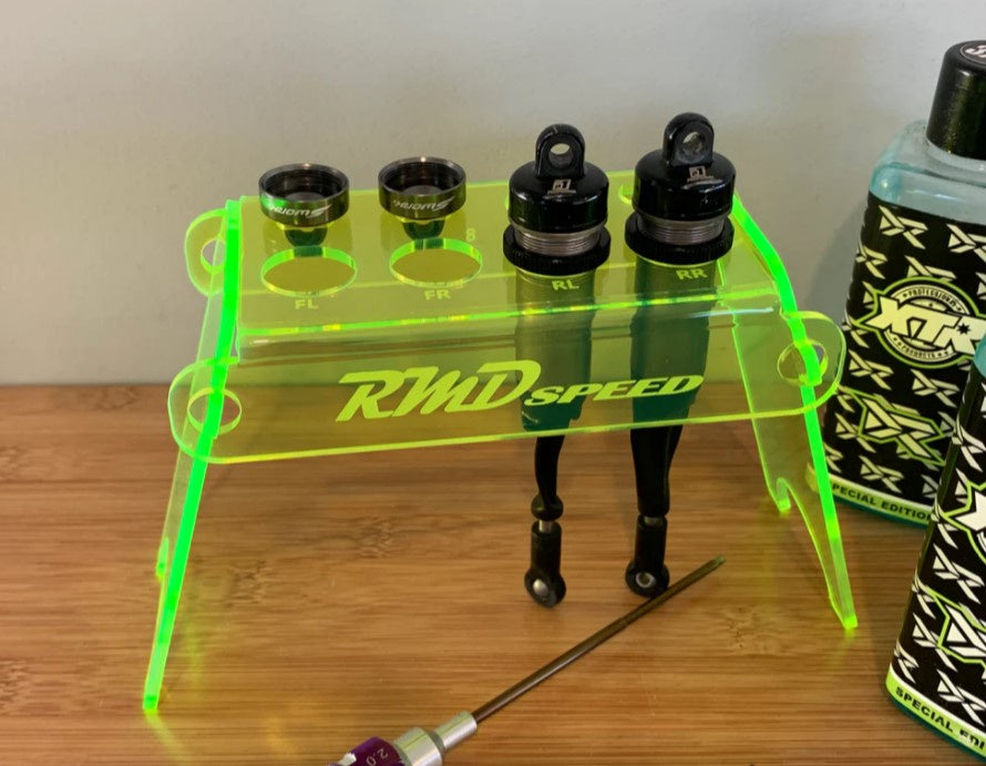 RMD SPEED FOLDING 1/8TH SHOCK STAND – Frankton Model Shop